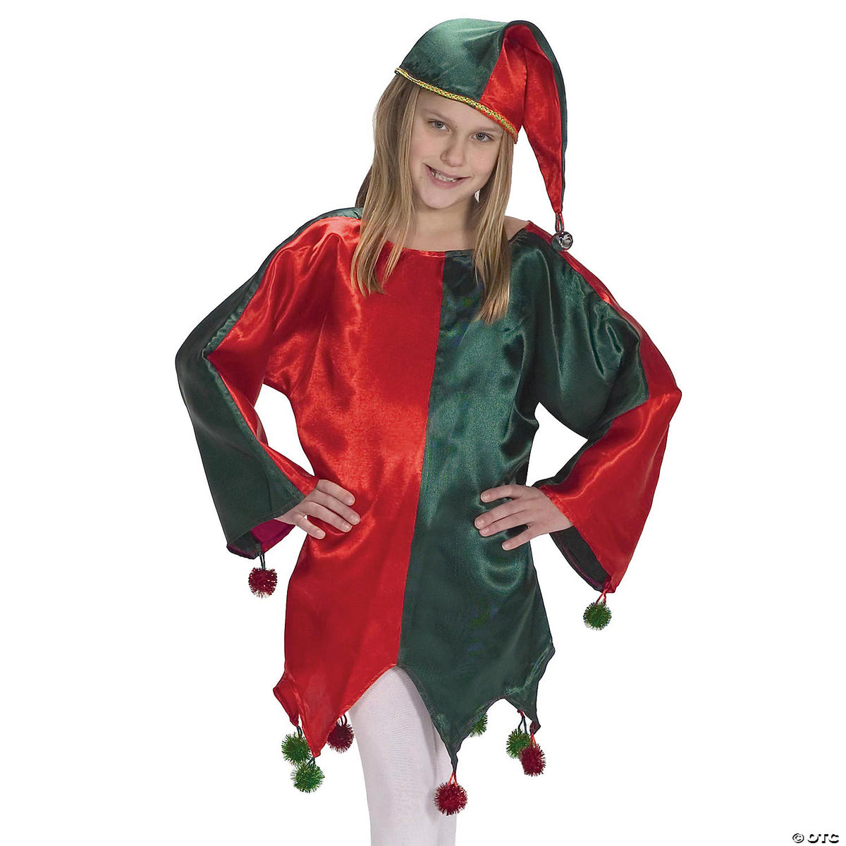 ELF SATIN CHILD 4-8 – Spooky Costumes